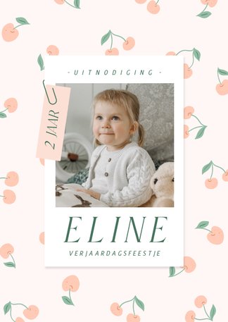 Uitnodiging kinderfeestje meisje | voor meisjes | Kaartje2go