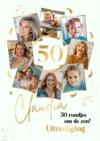 Uitnodiging verjaardag maken voor je verjaardagsfeest!