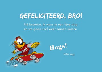 Verjaardag Skate Loeki - Verjaardagskaarten | Kaartje2go