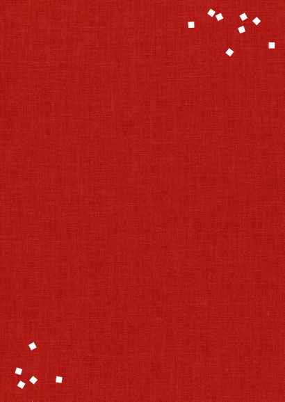 Traditionele kerstkaart ruitjes patroon rood | Kaartje2go