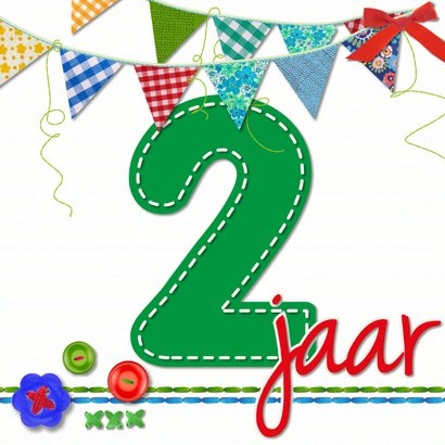 2 jaar verjaardag - Verjaardagskaarten | Kaartje2go