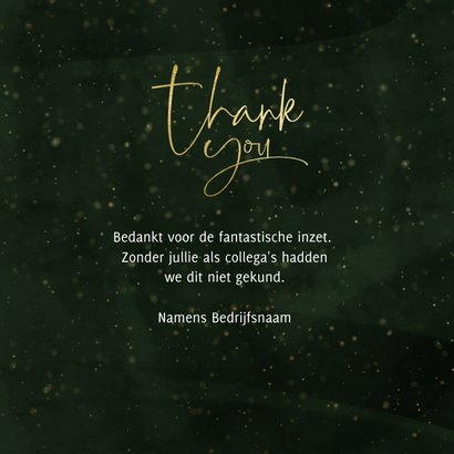 Bedankkaart collega thank you afscheid | Kaartje2go