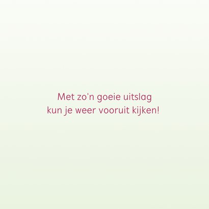 Beterschapskaart'gefeliciteerd met de goede | Kaartje2go