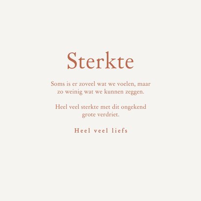 Condoleance kaartje voor een kind met een | Kaartje2go