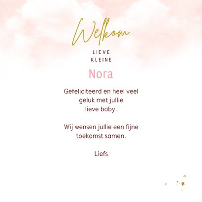 Felicitatie geboorte meisje olifantje ballonnen | Kaartje2go