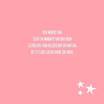 Felicitatie- gedoopt meisje | Kaartje2go