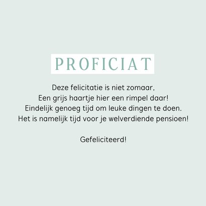 Felicitatiekaart humor man pensioen oud 67 jaar | Kaartje2go