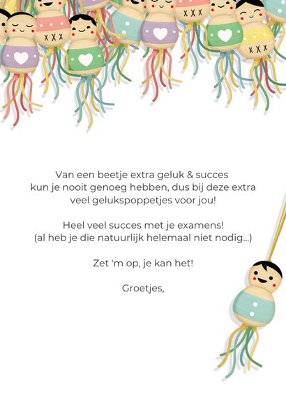 Grappige succes wenskaart met heel erg veel | Kaartje2go