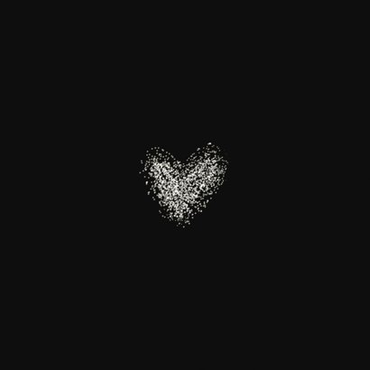 Kerstkaart hart liefde en lichtpuntjes en | Kaartje2go