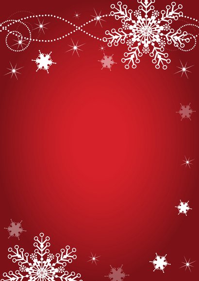 Kerstkaart rood sneeuwvlokken fotocollage | Kaartje2go Kerstkaart rood sneeuwvlokken fotocollage | Kaartje2go