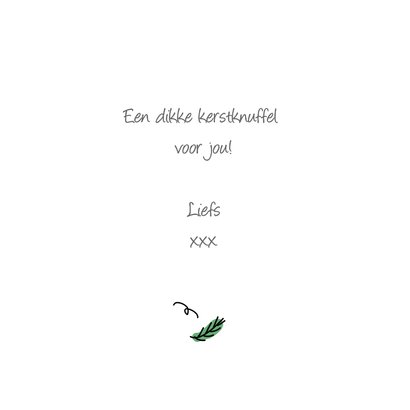 Kerstkaart vw busje met kerstmannen en | Kaartje2go