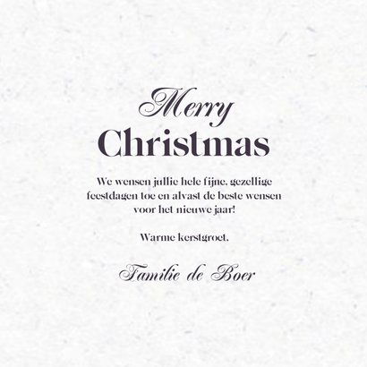 Kerstkaart woonkamer sterren gezellig merry | Kaartje2go