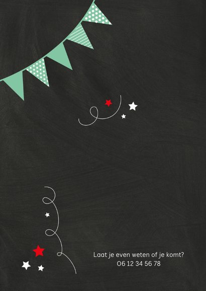 Kinderfeestje bowlen groene bal | Kaartje2go