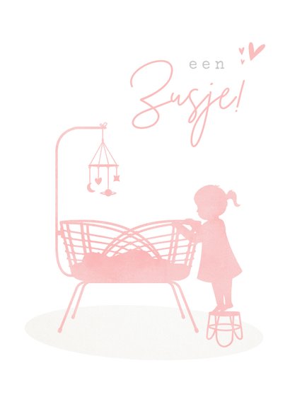 Lief felicitatiekaartje voor een grote zus met | Kaartje2go