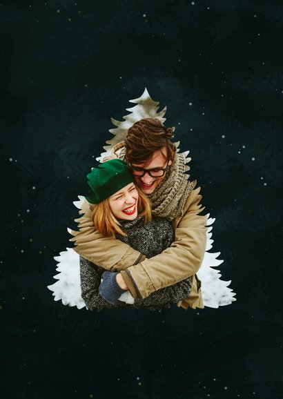 Moderne kerstkaart Merry Christmas met gouden | Kaartje2go Moderne kerstkaart Merry Christmas met gouden | Kaartje2go