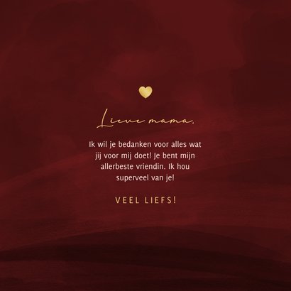 Moederdagkaart liefste mama met hart op | Kaartje2go