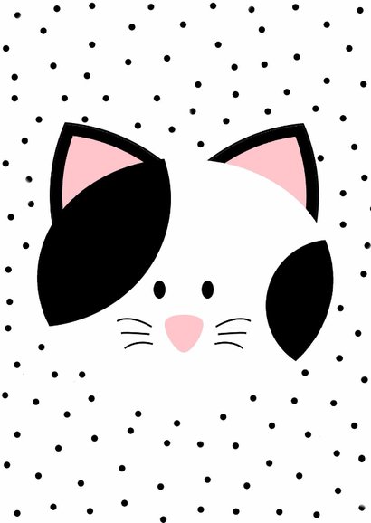 Poesje kaart - Wenskaarten | Kaartje2go