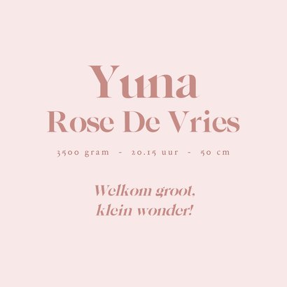 Schattig geboortekaartje met poolvosje met | Kaartje2go