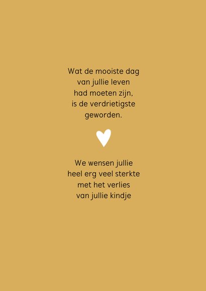 Sterkte gedicht trots en verdriet | Kaartje2go