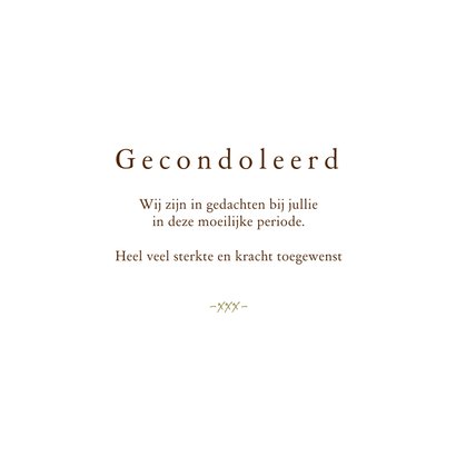 Sterkte kaart zonnebloemen waterverf | Kaartje2go