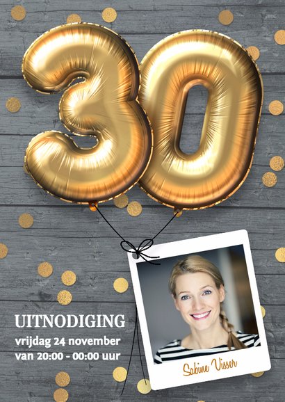 Uitnodiging verjaardag 30 jaar - Uitnodigingen | Kaartje2go Uitnodiging verjaardag 30 jaar - Uitnodigingen | Kaartje2go