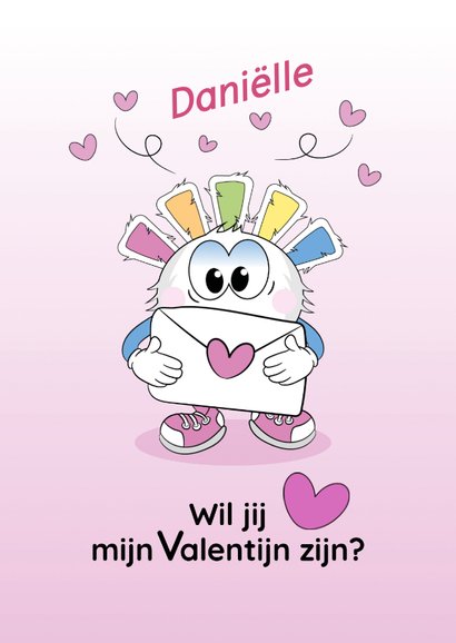 Valentijnskaartje wil jij mijn valentijn zijn | Kaartje2go