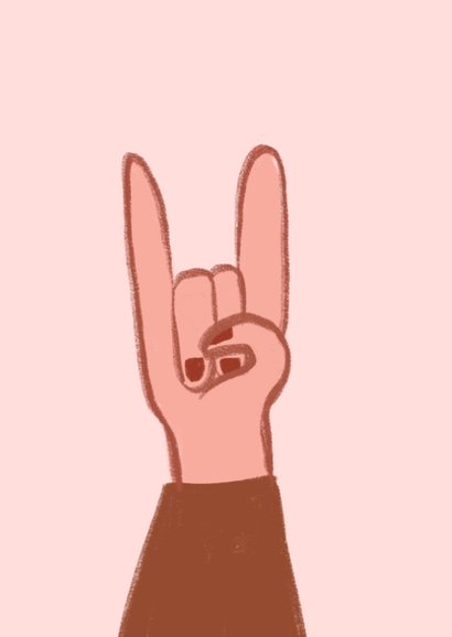 Verjaardagskaart Old but still rocking | Kaartje2go