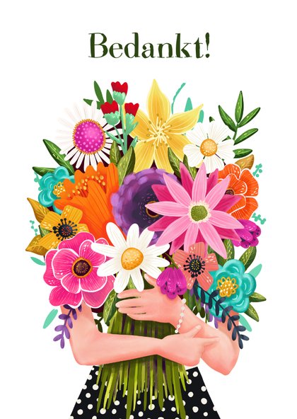 Bedankkaartjes | Bedank iemand met een kaartje