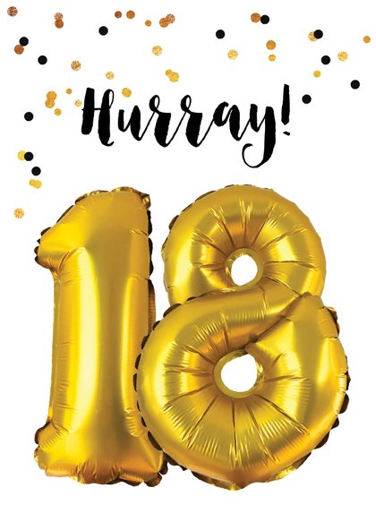 Verjaardagskaart 18 jaar | Grappige kaarten | Kaartje2go