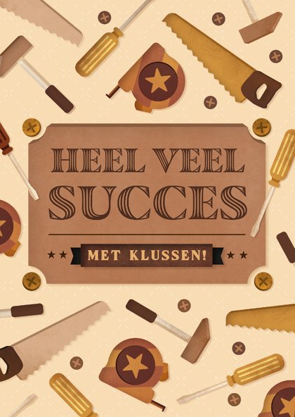 Succes kaart | Kaartje2go