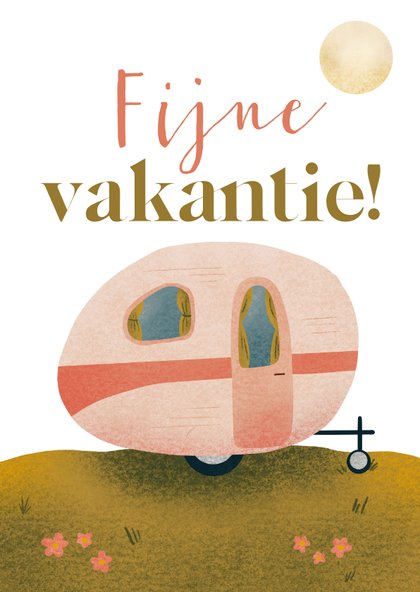 Fijne vakantie kaart | Goede reis!