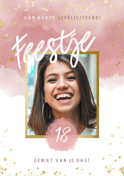 Verjaardagskaart 18 jaar | Grappige kaarten | Kaartje2go