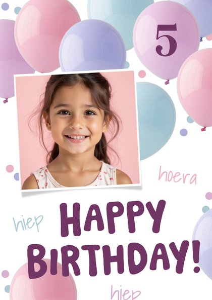 Verjaardag kind - verjaardagskaart | Kaartje2go