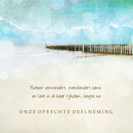 Condoleance kaart - Condoleancekaart maken | Kaartje2go