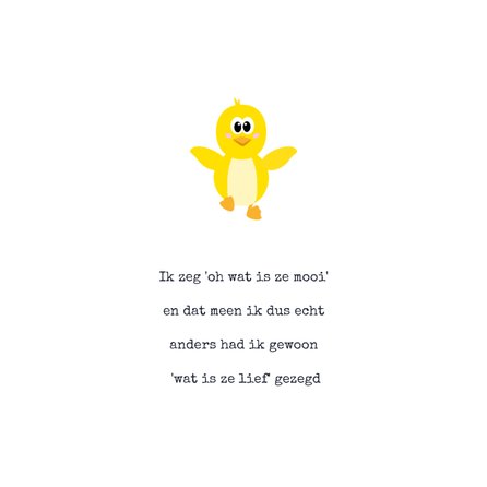 Grappige felicitatiekaarten voor een geboorte | Kaartje2go