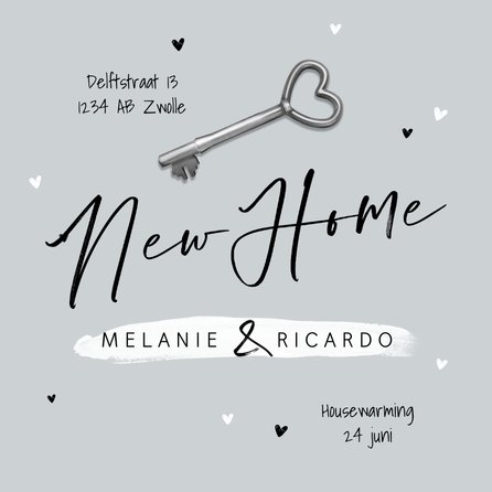 Samenwonen kaart maken? Leuke samenwoonkaarten | Kaartje2go