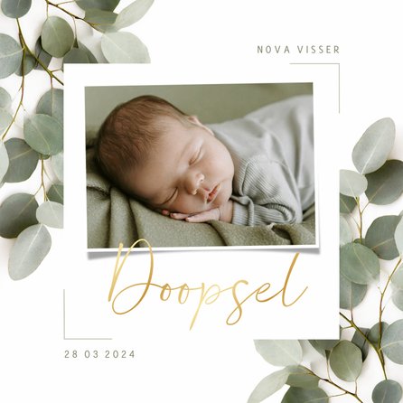 Uitnodiging doop | Kaartje2go