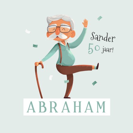 Verjaardagskaart man 50 jaar - Stuur een kaartje - Kaartje2go