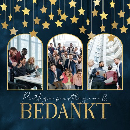 Zakelijk bedankje kerst - fijne samenwerking | Kaartje2go