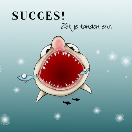 Succes kaart sturen » Iemand succes wensen | Kaartje2go
