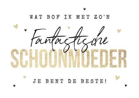 Moederdag kaart schoonmoeder| Kaartje2go