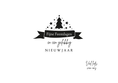 Kerstkaart hond Toy Poodle met kerstmuts | Kaartje2go