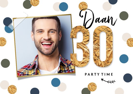 Verjaardagskaart 30 jaar maken | Kaartje2go