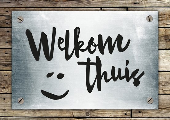 Welkom thuis kaarten - Echte, originele kaarten | Kaartje2go