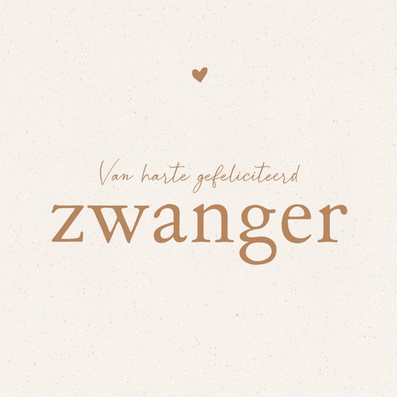 Felicitatie zwangerschap! Gefeliciteerd zwanger | Kaartje2go