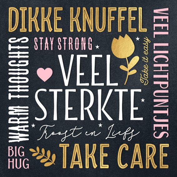 Sterkte kaart | Sterkte wensen met een kaartje