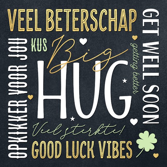 Een collega beterschap wensen? Bekijk onze teksten | Kaartje2go