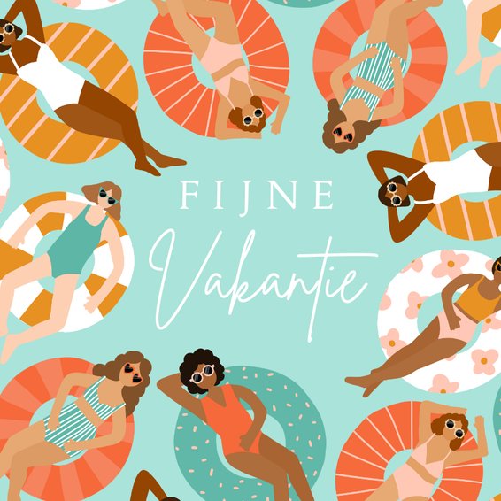 Fijne vakantie kaart | Goede reis!