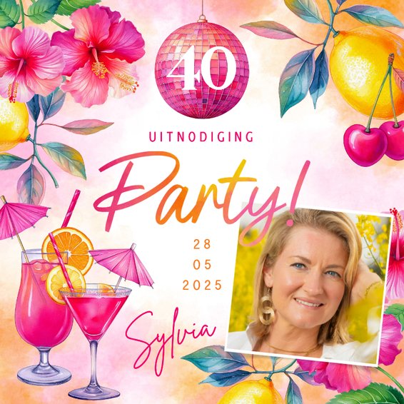 Uitnodiging verjaardag maken voor je verjaardagsfeest!