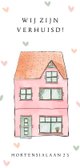 Nieuwe woning, verhuisbericht - Verhuiskaarten | Kaartje2go